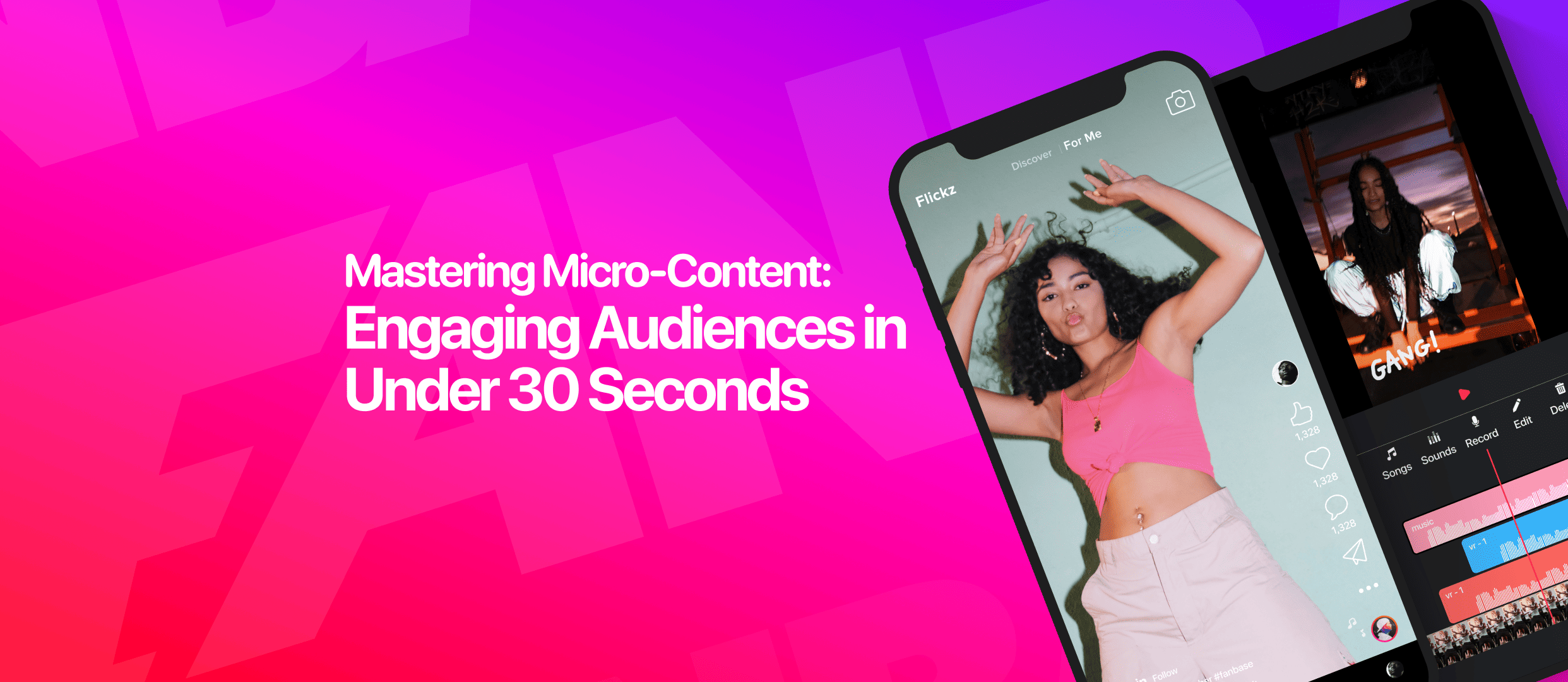 How To Engage Your Audience In Under 30 Seconds. - Fanbase Blog